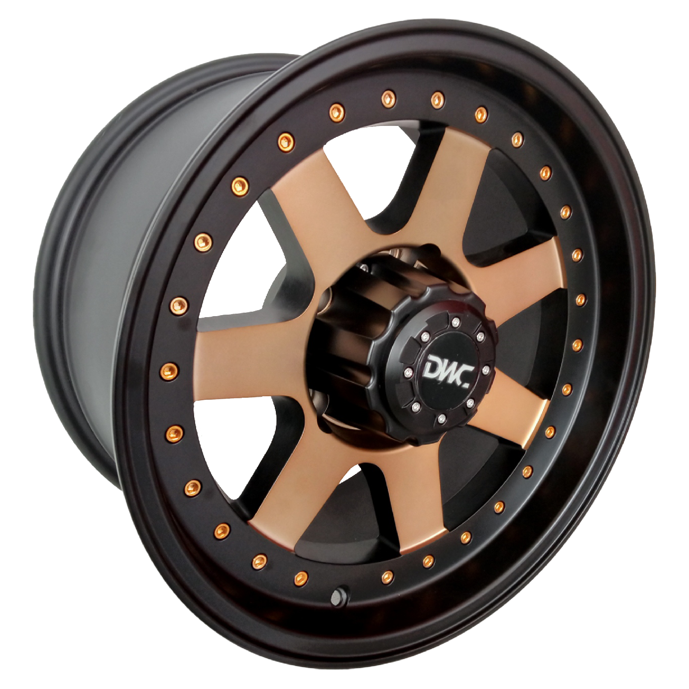 17" DWC 8300 5/150 9J Matt Black + Bronze Tint Wheels – Evolution Wheel ...