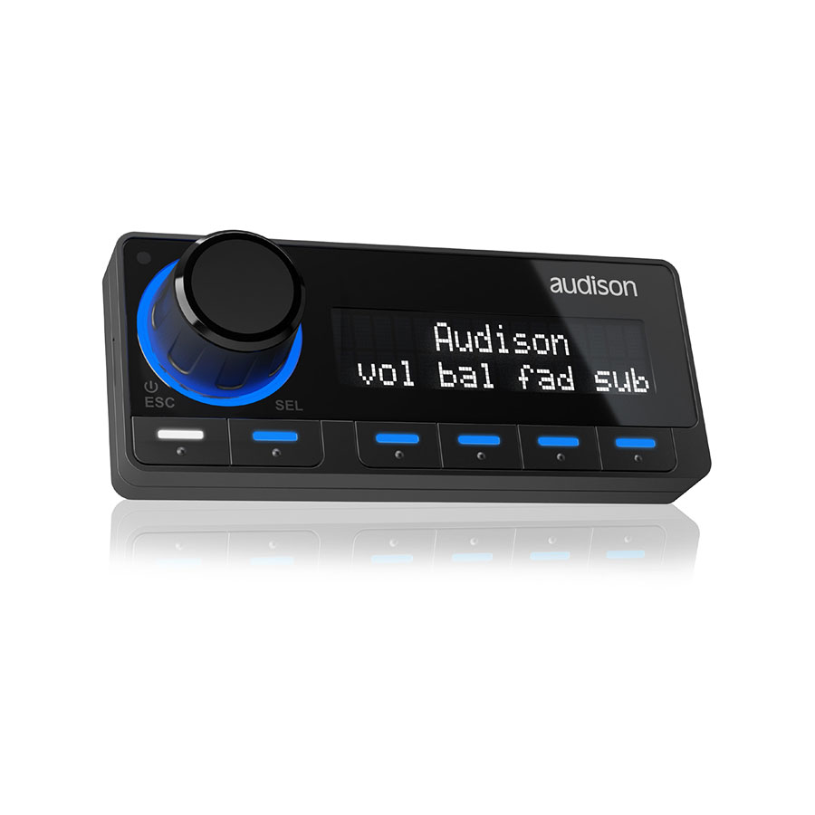 Audison DRC MP Digital Remote Control Multimedia Play - Car Audio ...