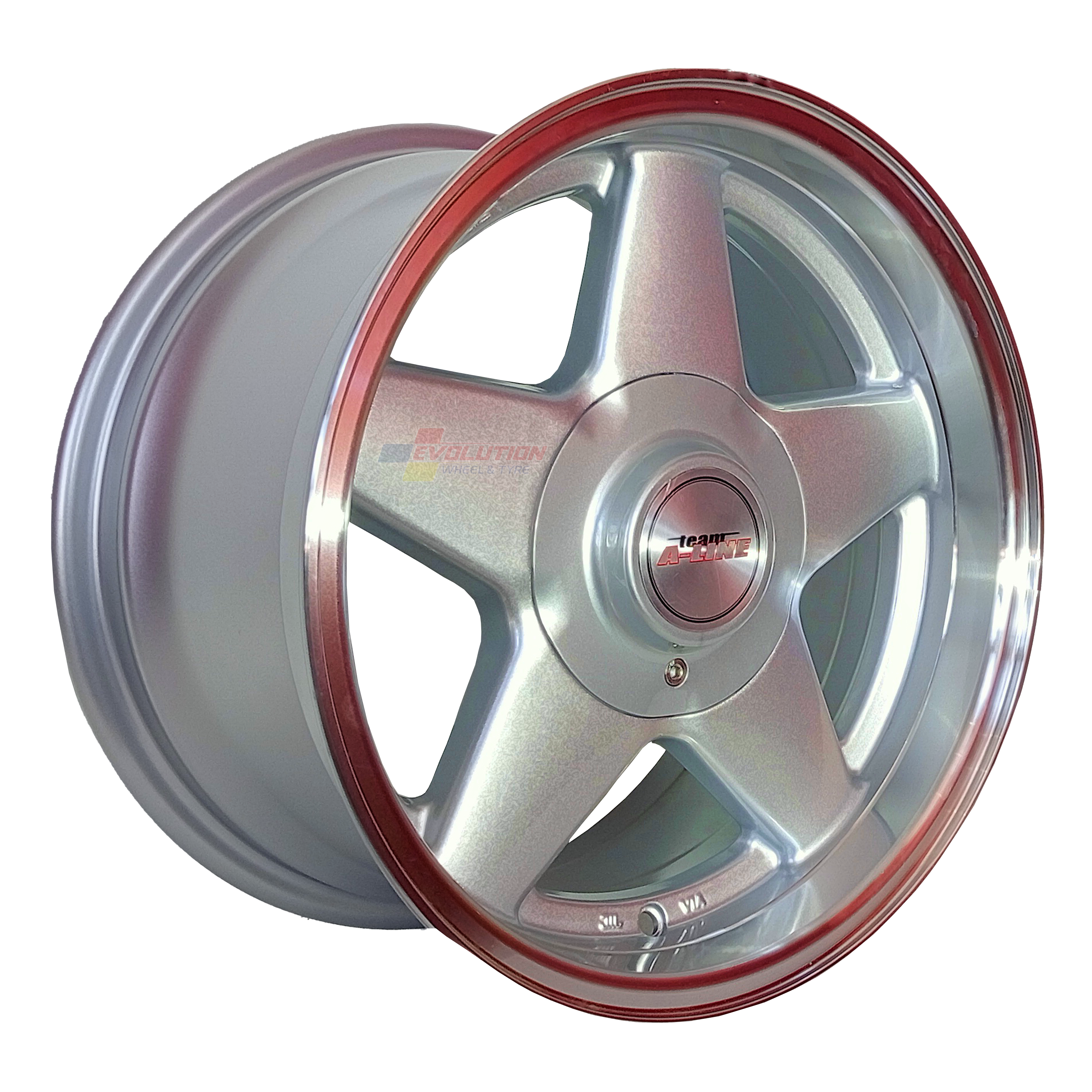 15" A-Line Sabre 10/100/114 8J ET20 SSML Wheels – Evolution Wheel ...