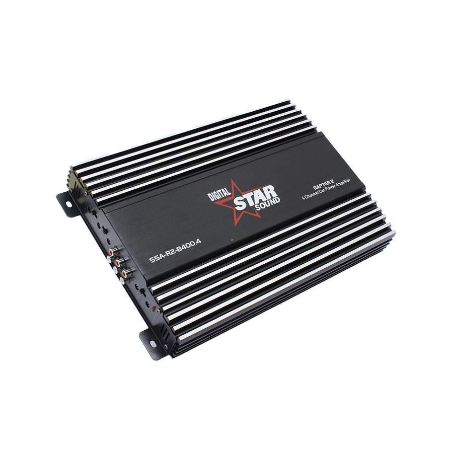 Starsound SSA-R2-8400.4 Raptor Series 8400w 4channel Amplifier - Car ...